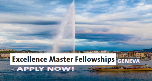University of Geneva Excellence Master Fellowships in Sciences 2026/2027
